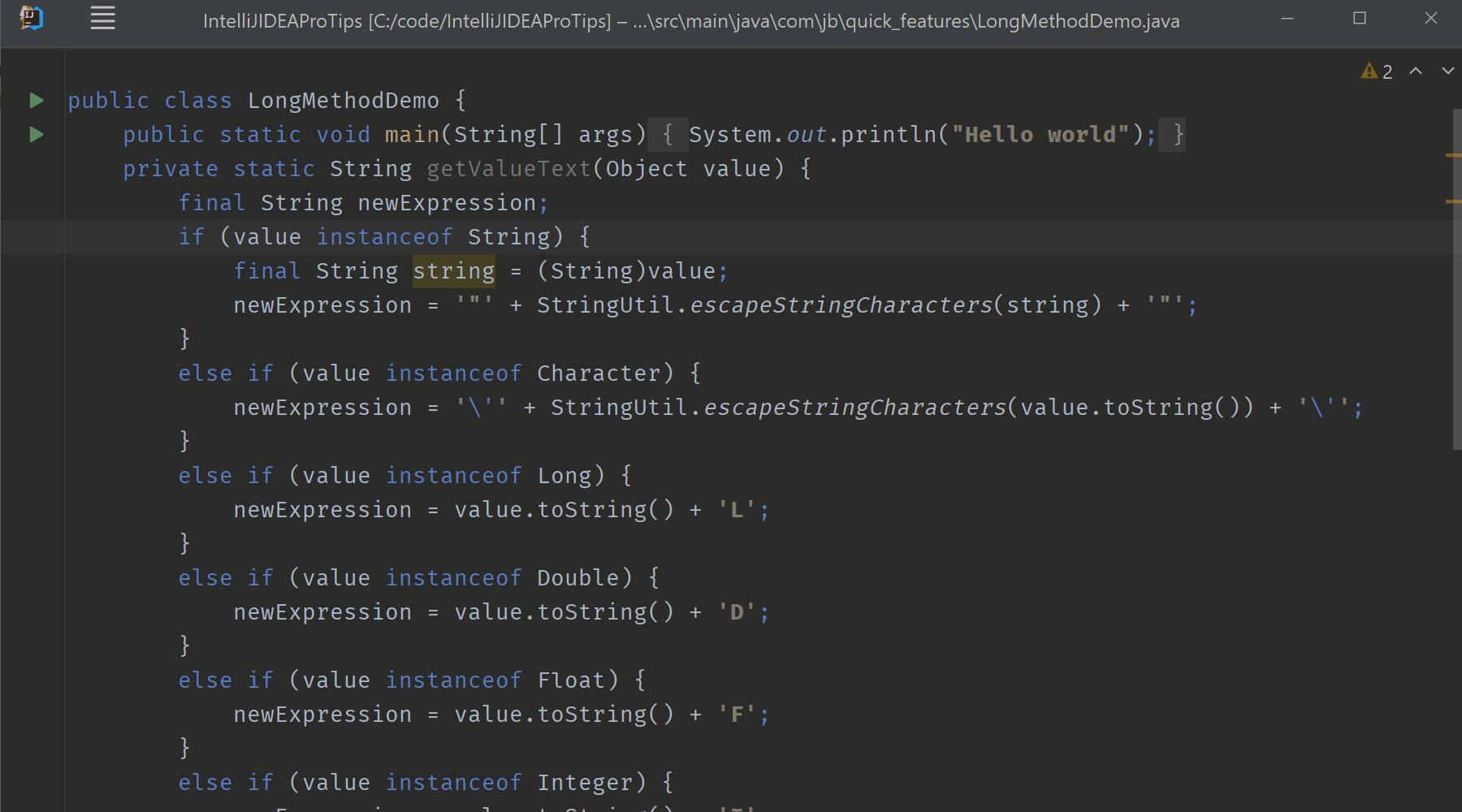 IntelliJ IDEA 中的“快速”功能 - 知乎