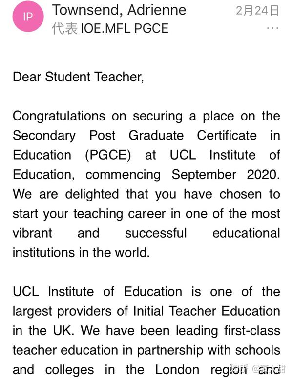 我的PGCE申请之路 - 知乎