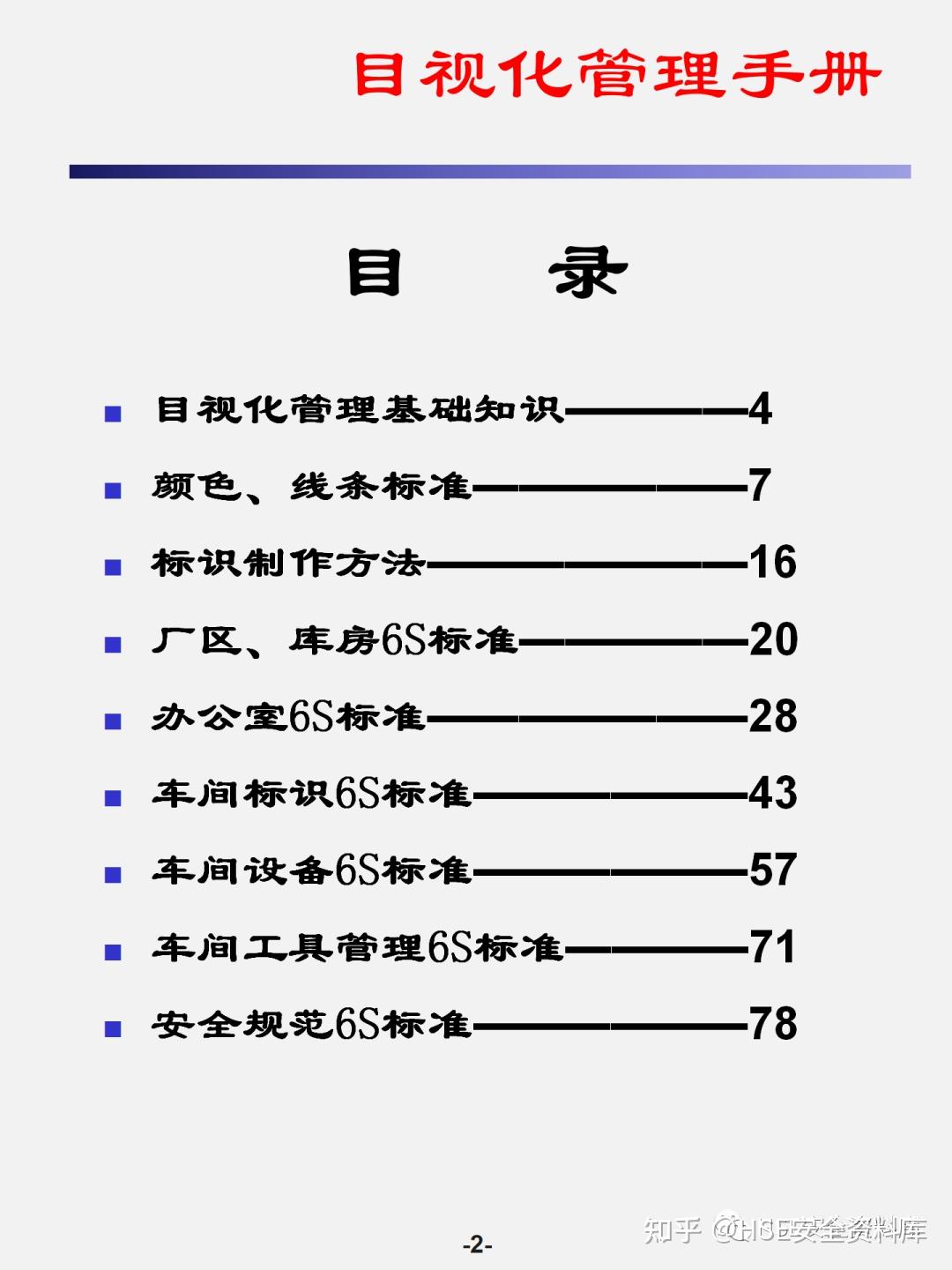 PPT | 【课件】厂区6s管理知识讲解及全套可视化标准示例（73页） - 知乎