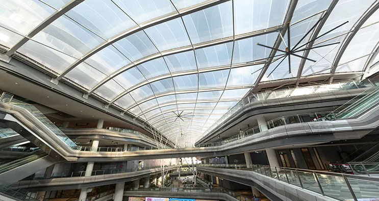 ETFE膜结构丨打造树荫般的舒适感 - 知乎