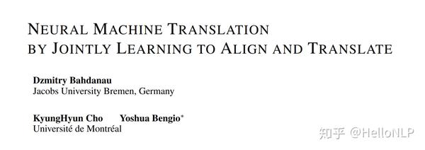 【论文解读】Bahdanau Attention - 知乎