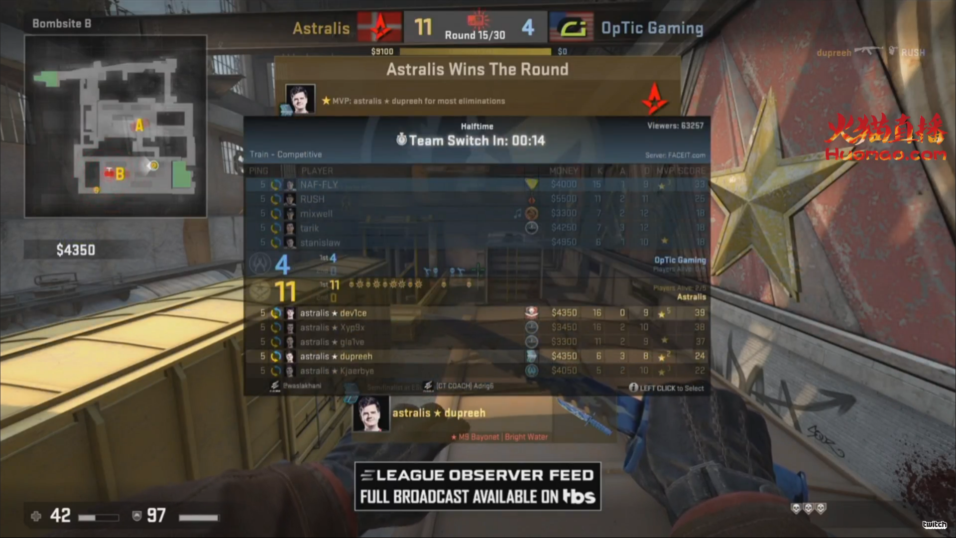 OG拿下E联赛csgo 第二赛季 冠军 - 知乎