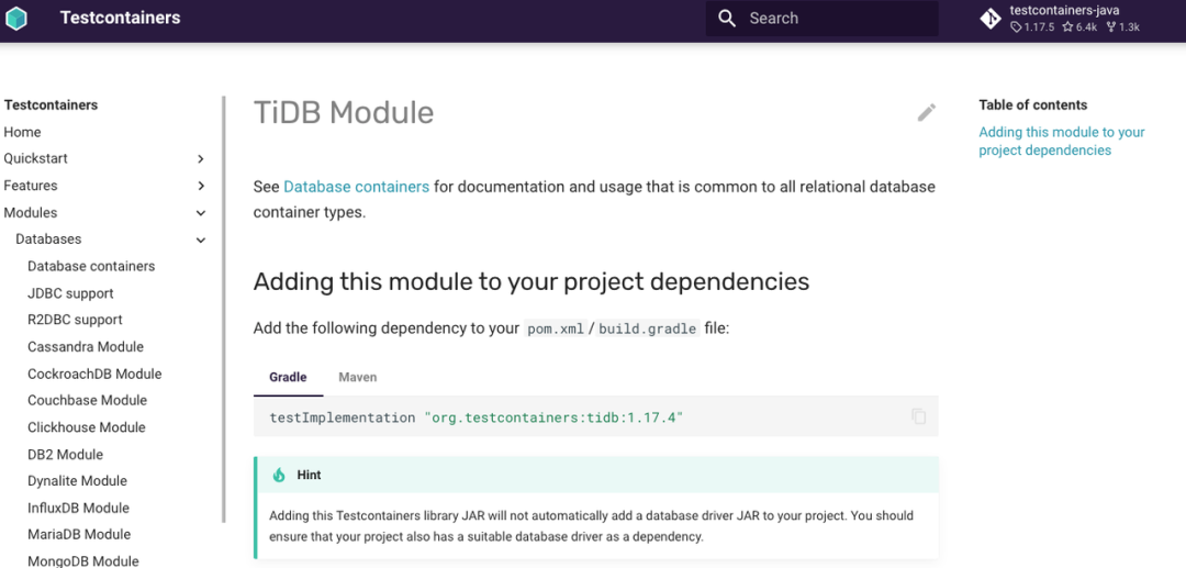 testcontainers-java 新增对 TiDB 的支持 - 知乎