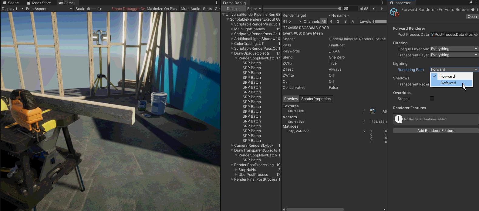 URP 使用 Deferred Lighting - 知乎