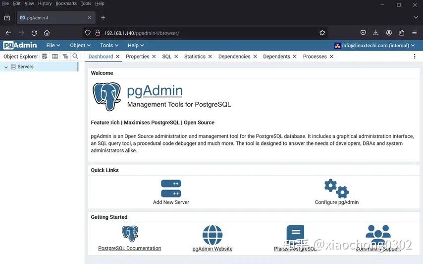 Ubuntu 22.04 安装 pgAdmin 图形管理界面 - 知乎