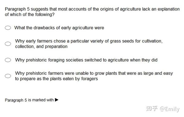 托福阅读真题第61篇The Origins of Agriculture - 知乎