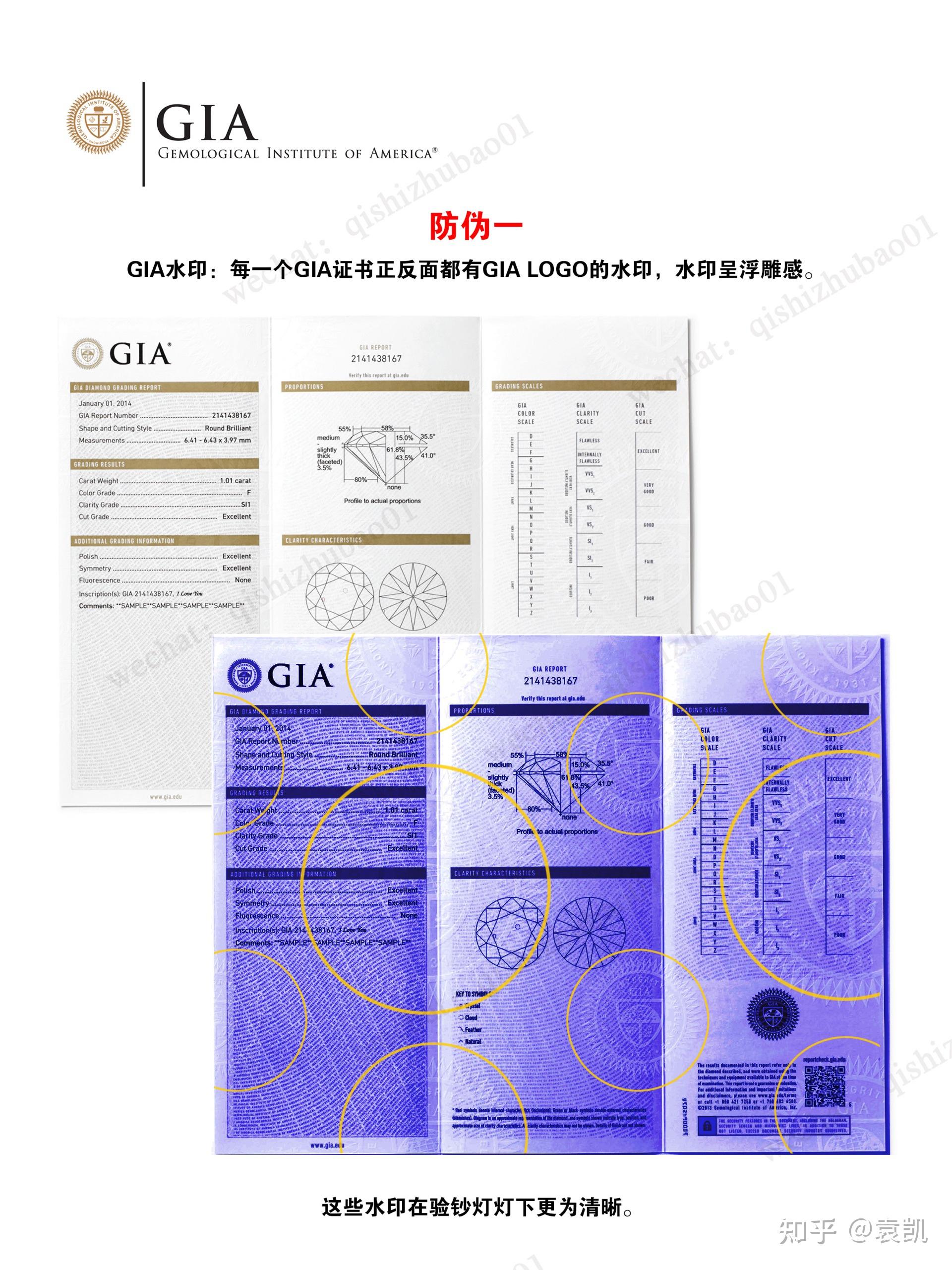 如何快速鉴别gia证书的真伪 - 知乎