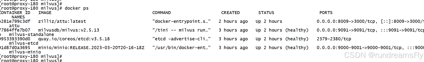 【云馨AI】Docker Compose一键部署 Milvus v2.5向量数据库及 Attu 可视化工具（无需科学上网） - 知乎